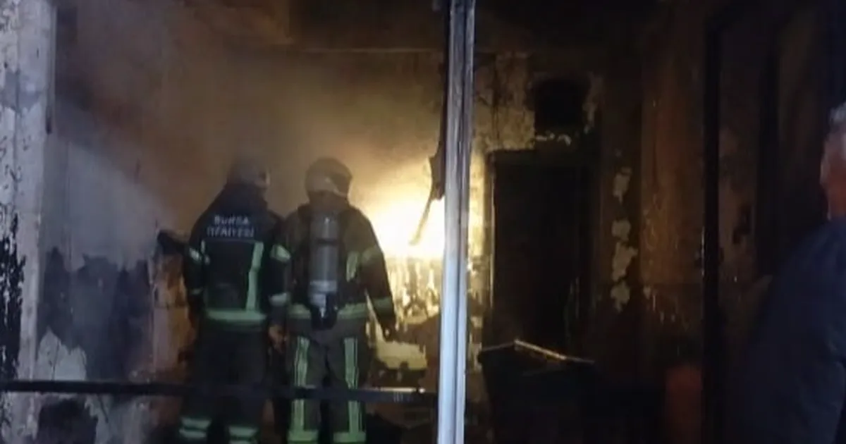 Bursa'da çay ocağında gece yarısı yangın - BRS Haber